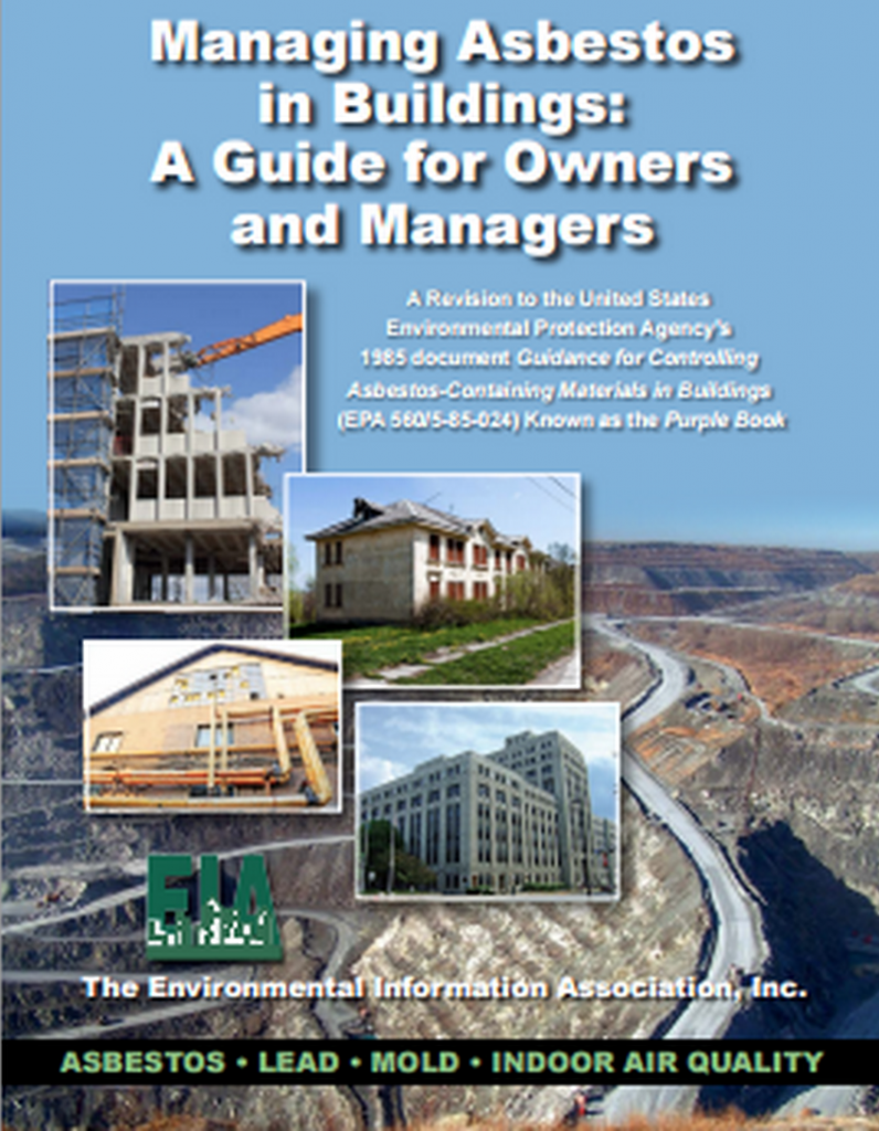 EIA's “Managing Asbestos in Buildings: A Guide for Owners and Managers ...