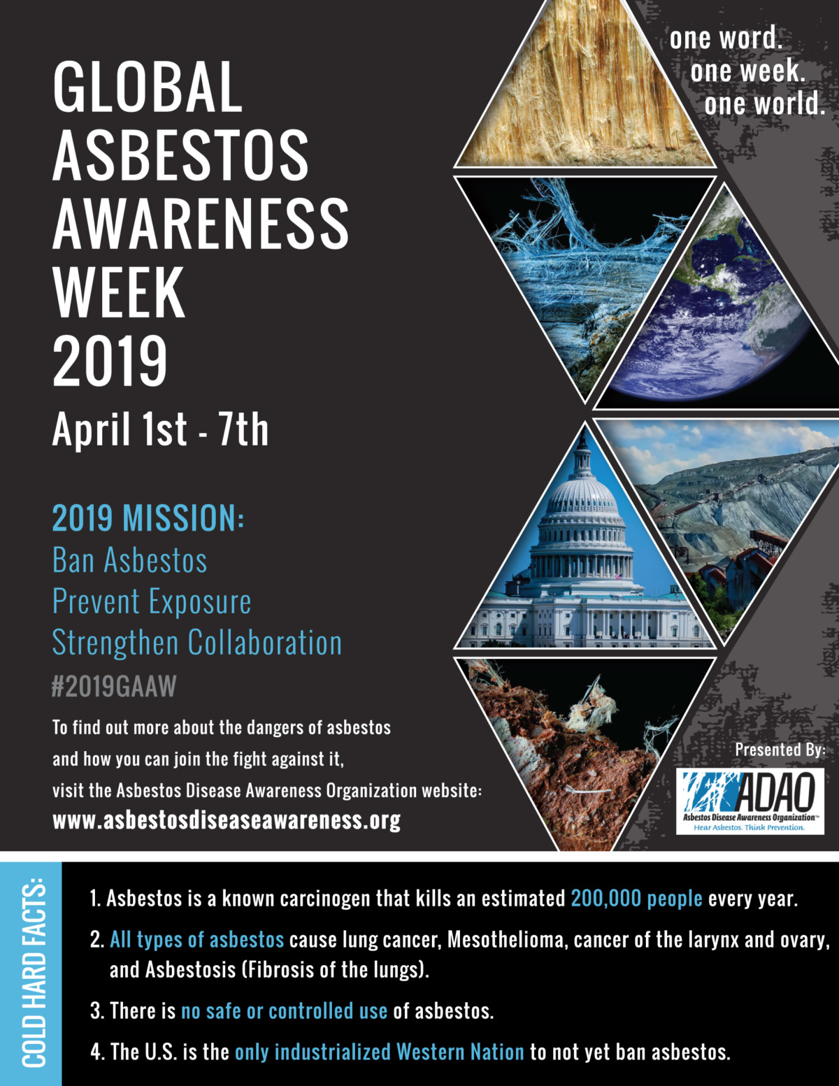 Asbestos Awareness Week: April 1 - 7 - ADAO - Asbestos Disease ...