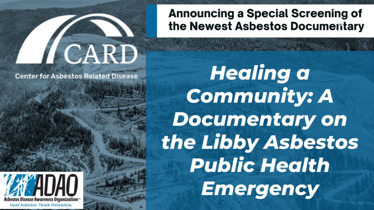 Embark on the Gripping Journey of "Healing a Community": A Documentary on Libby's Asbestos ...