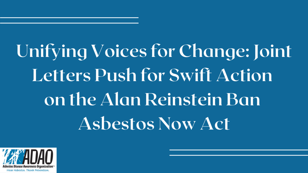 Unifying Voices for Change: Joint Letters Push for Swift Action on the ...